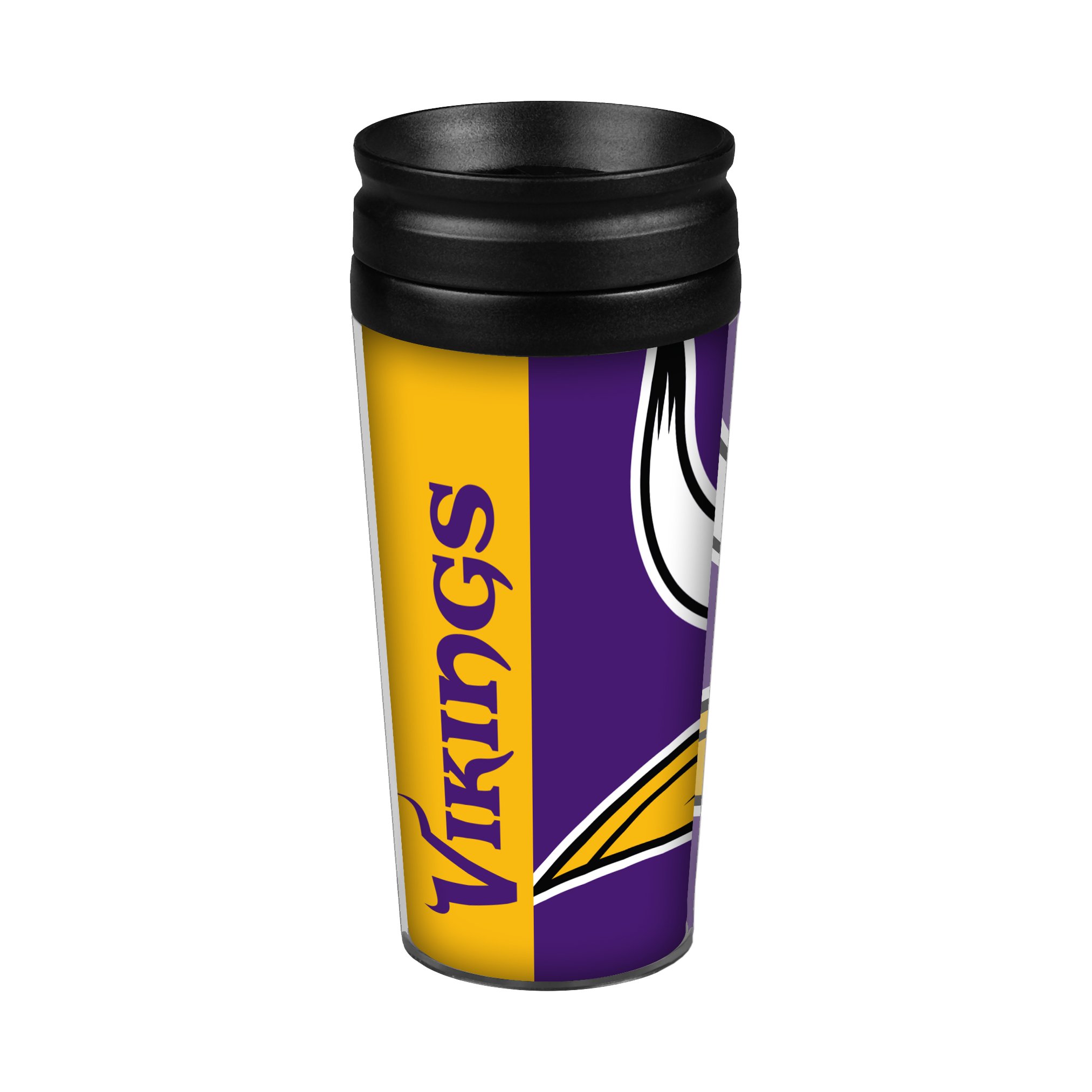 NFL Minnesota Vikings Hype Full Wrap Travel Tumbler, 14-Ounce