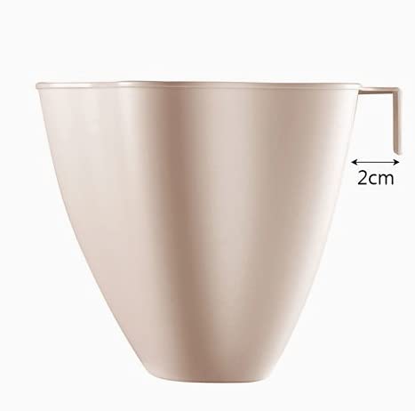 Muellery Hanging Kitchen Waste Bin Over-Cabinet Garbage Bowl Trash Can Collecting Food Scraps Pink TPKS79788Pink