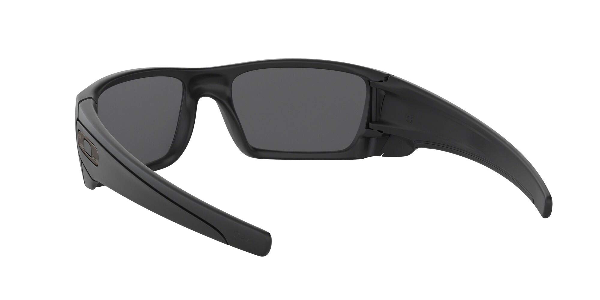 Oakley Men's OO9096 Fuel Cell Rectangular Sunglasses, Matte Black/Black Iridium, 60 mm
