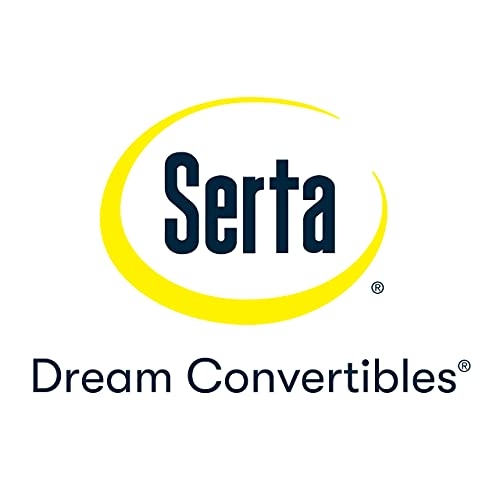 Serta Rane Vegan Leather Futon, Red