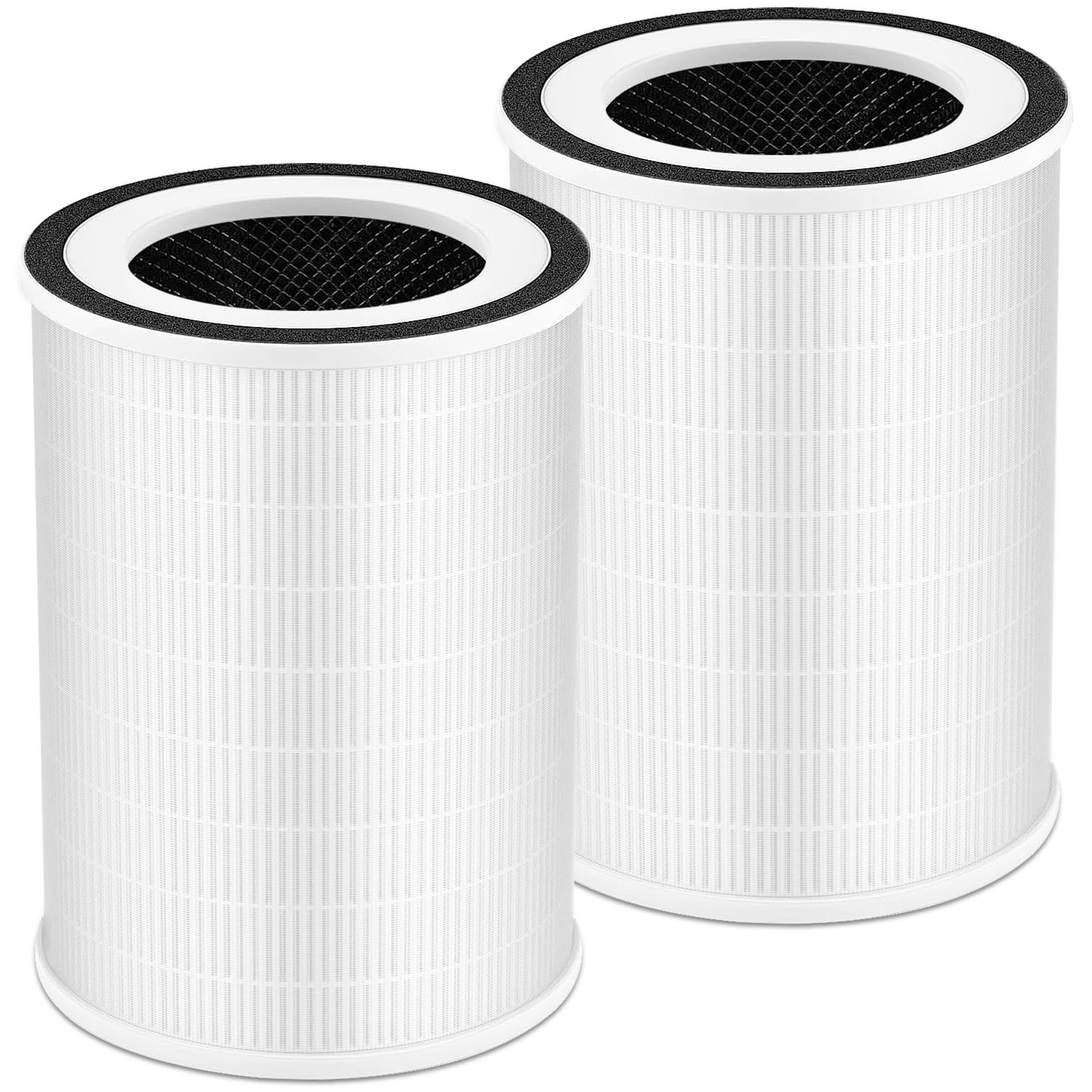 True KILO High Efficiency Filter, Compatible with Afloia KILO, KILOPLUS, KILO PRO, MIRO, MIRO PRO and MORENTO KILO, True 360° 3-Stage Filtration for Afloia KILO Filter Replacement, 2-Pack