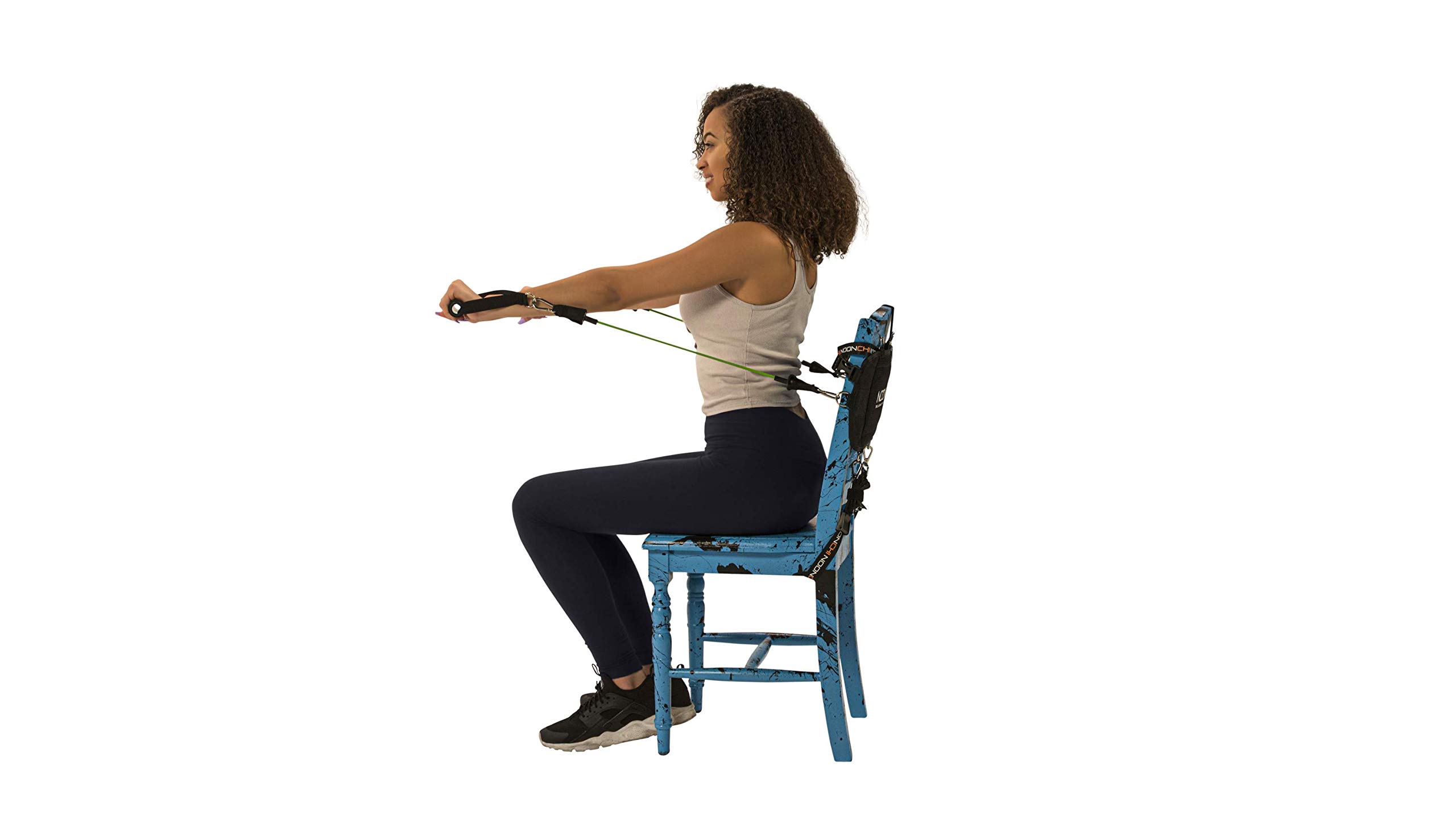 Noonchi V2 All Chair Workout, Turn Any Chair into a Gym. Home Gym, Home Workout Device, Office Workout, Anywhere Gym