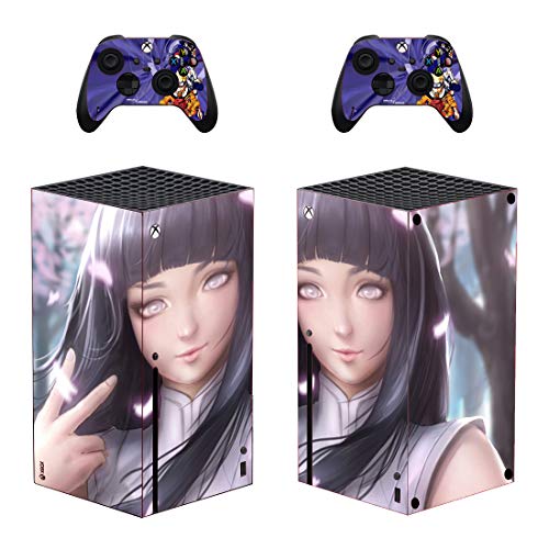 Shinobi Anime Decals Stickers Full Set Faceplate Skin for X-box-One-Series X Protection Kit by KAJAL MANI