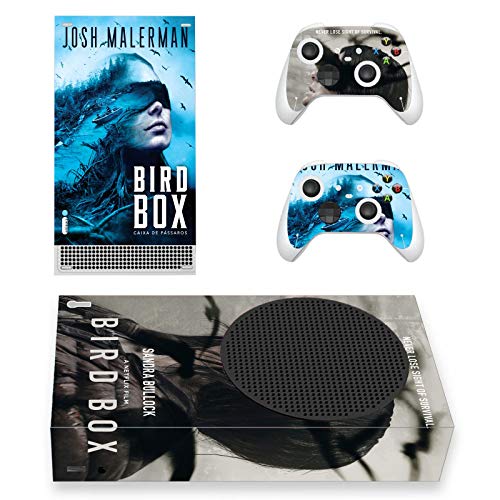 The Horror Survival Film Game Console Series S Console and Controller Skin Set, Skin Wrap Decal Kit