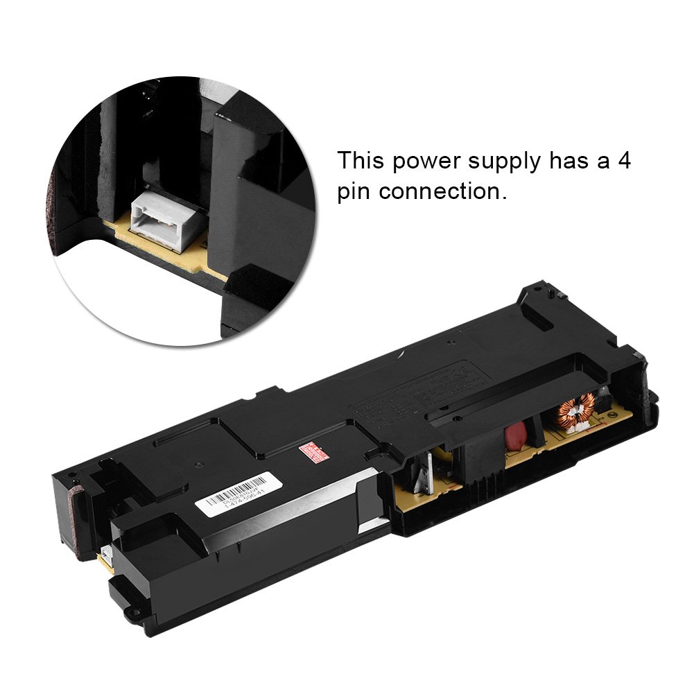 Power Supply Unit ADP-240CR Replacement for Sony Playstation 4 PS4 CUH-1101A Series 4 Pin