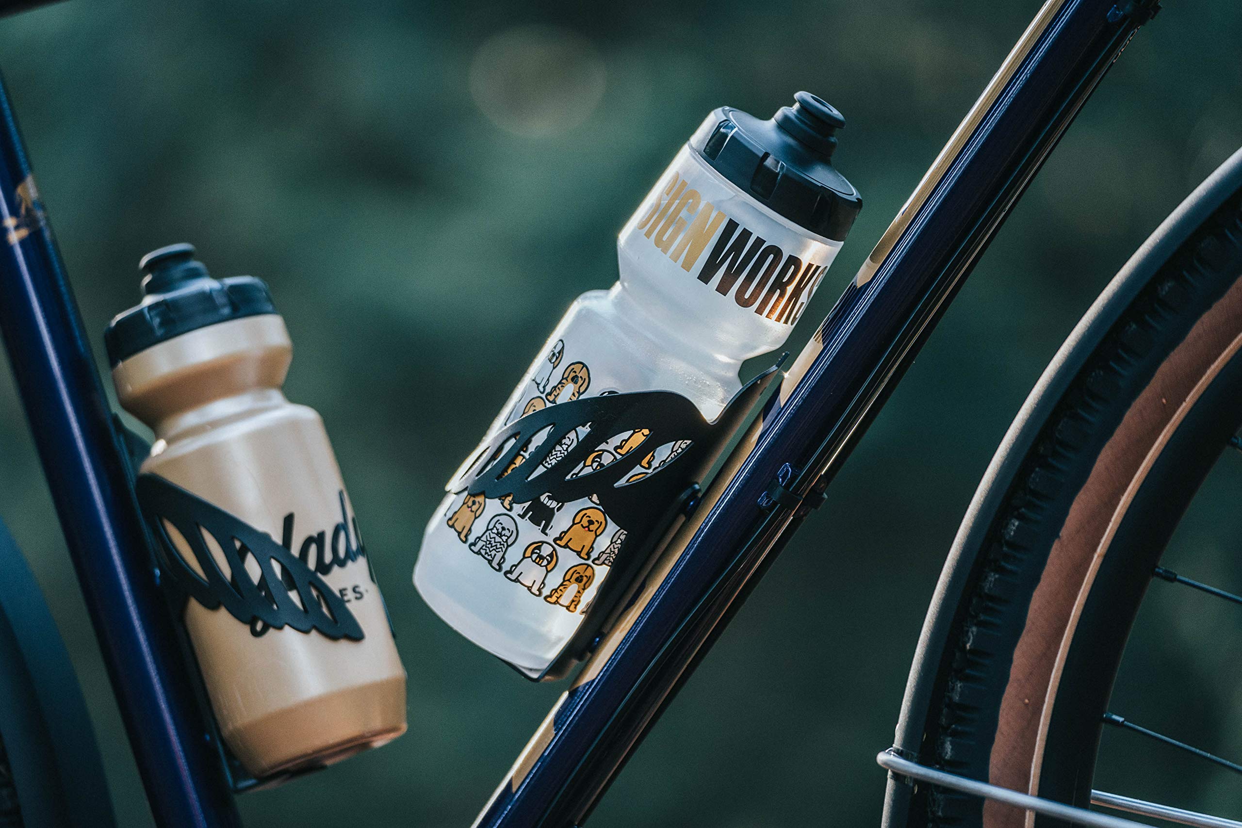 Portland Design Works | Sparrow Cage, Bicycle Water Bottle Cage, Black