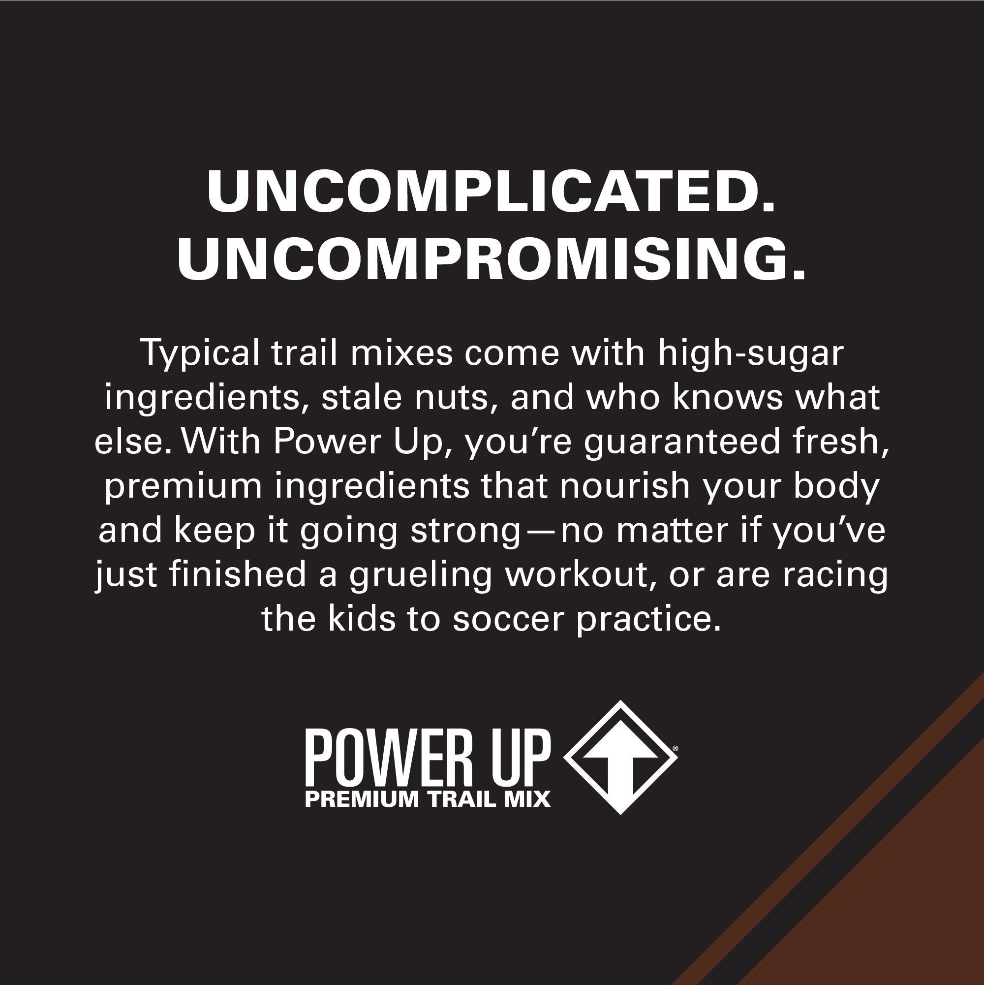 Power Up Trail Mix, Nature's Mix Trail Mix, Non-GMO, Vegan, Gluten Free, No Artificial Ingredients, Brown, 14 Oz