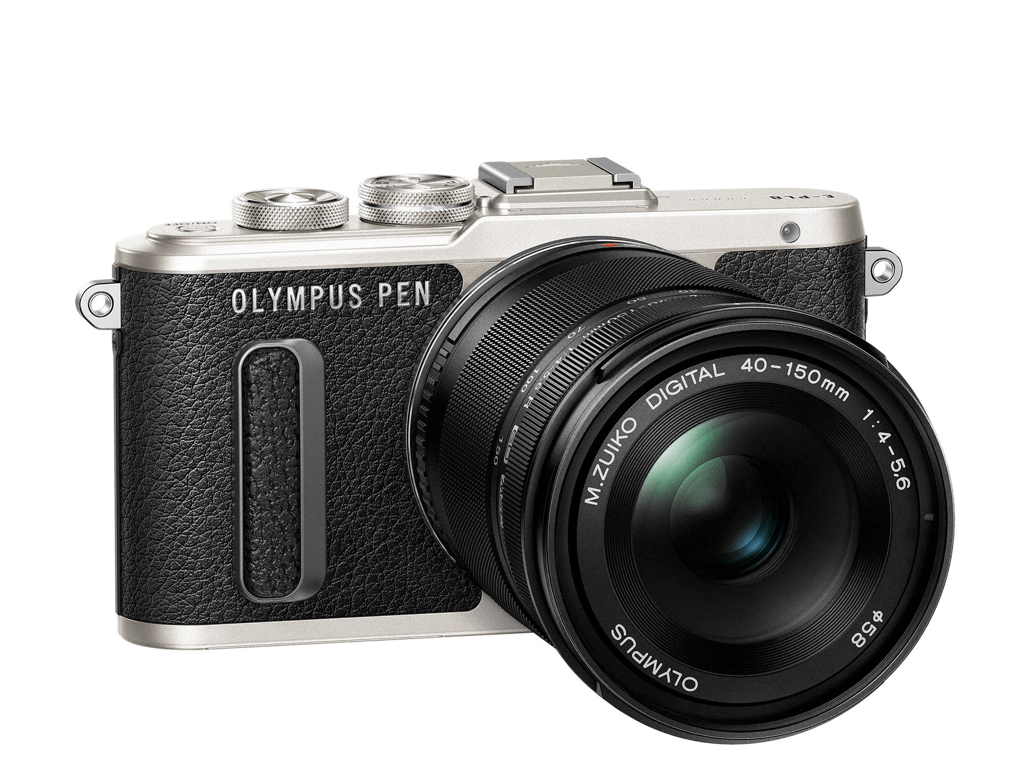OLYMPUS PEN E-PL8 EZ double zoom kit [black][International Version, No Warranty]