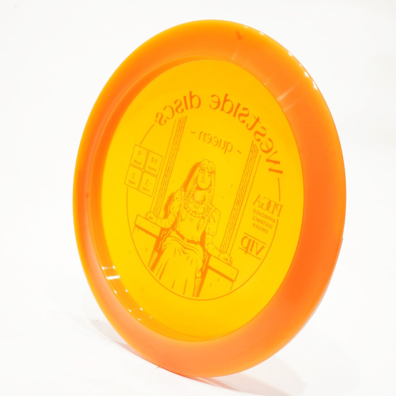 Westside Queen (VIP) Distance Driver Golf Disc, Pick Color/Weight [Stamp & Exact Color May Vary] Pink 173-174 Grams