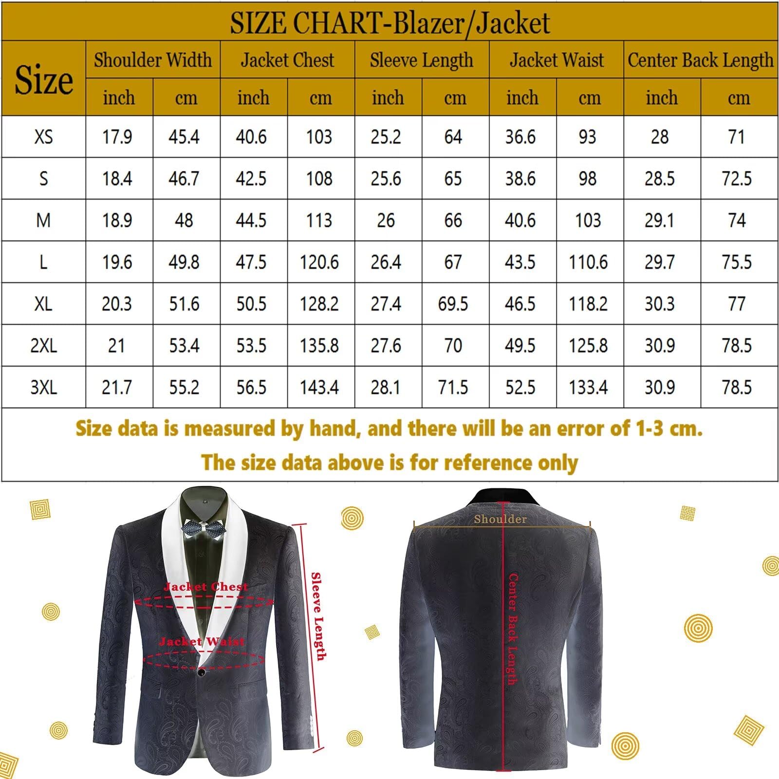 Mens Floral Tux Dress Suit Jacket Formal Print Shawl Lapel 1 Button Slim Fit Blazer Dinner Wedding Prom Sport Coat White 3XL