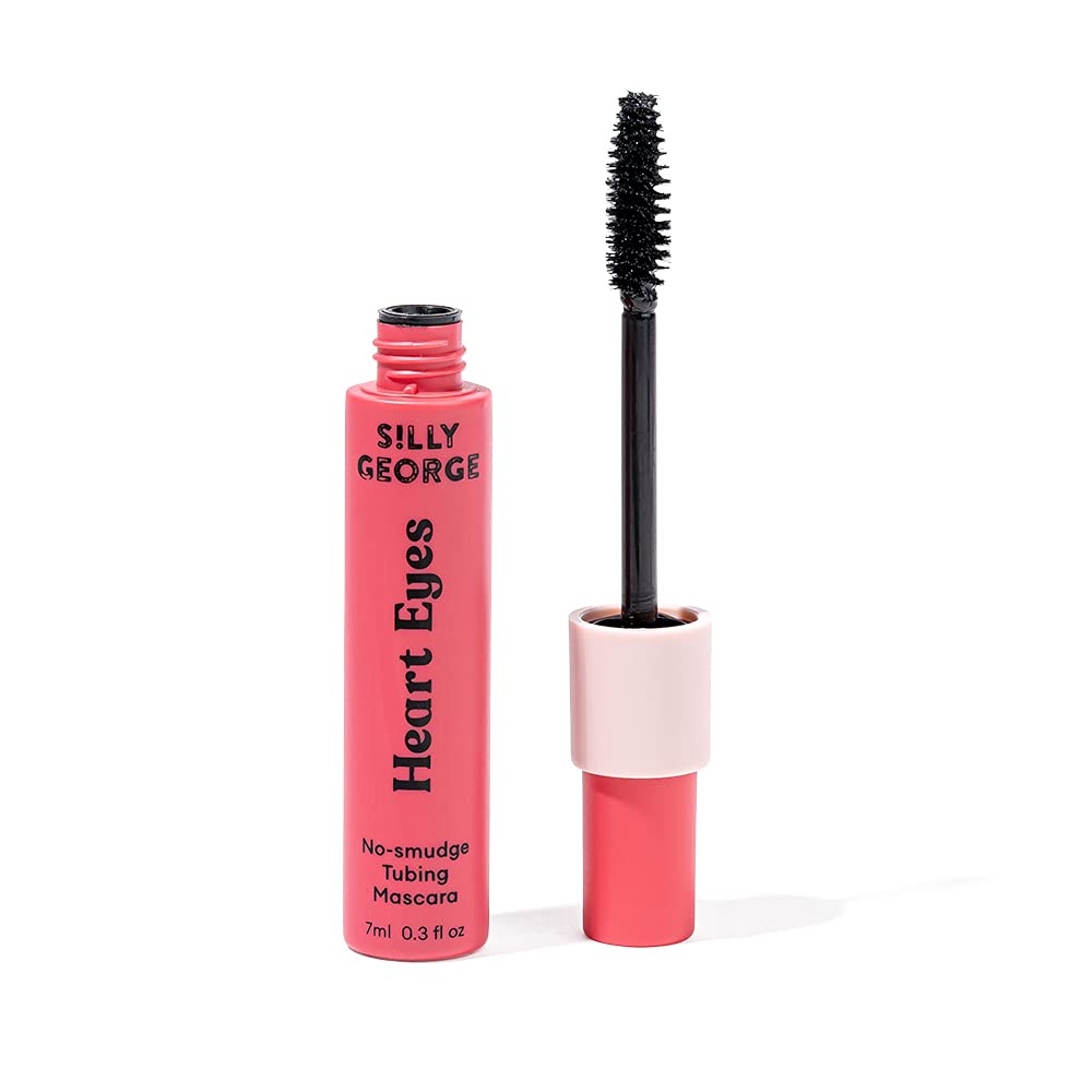 Silly George Heart Eyes Mascara | Smudge-Free, Budge-Free, Grudge-Free Lashes, Cruelty Free & Vegan
