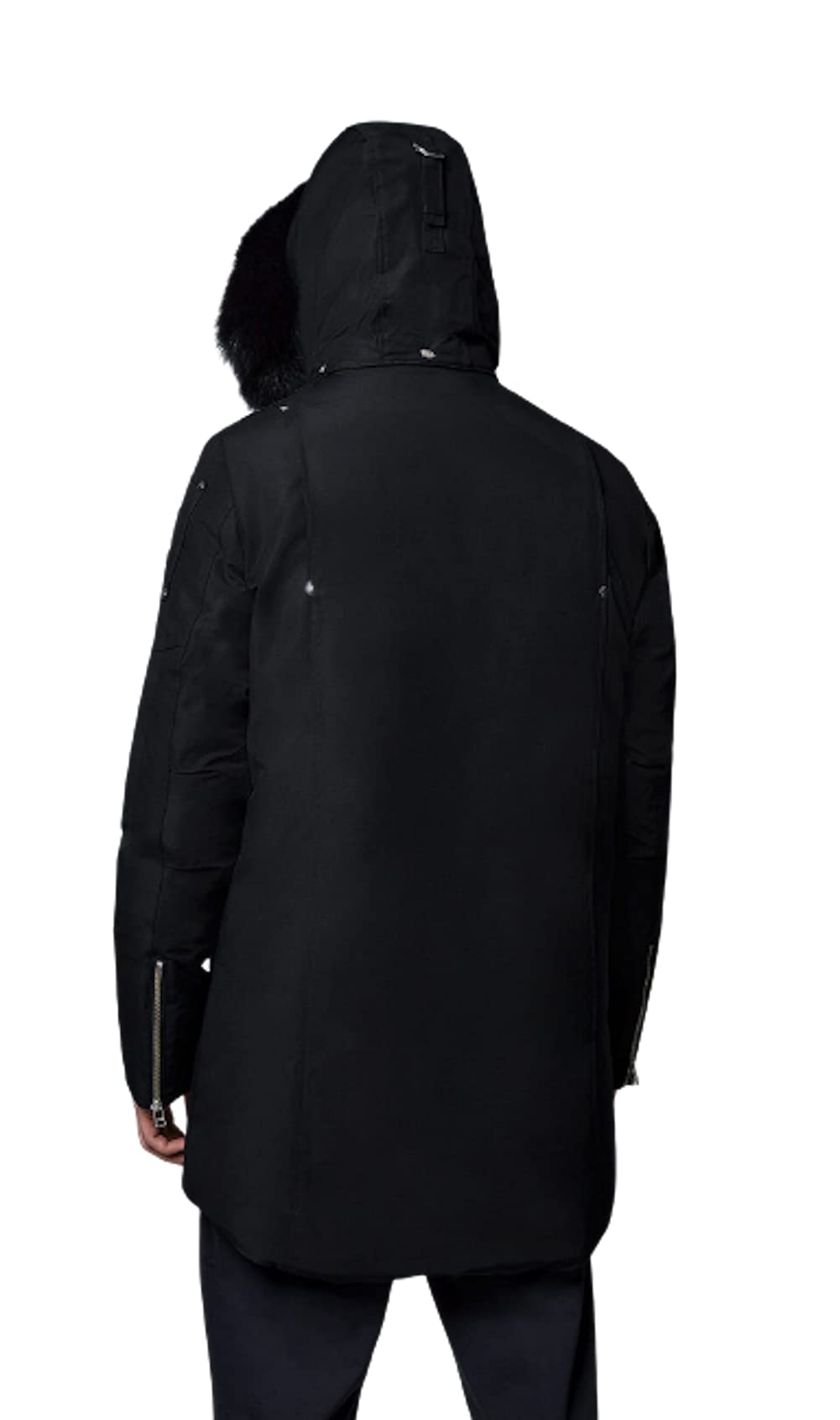 Moose Knuckles Men'S Down Stirling Parka, Black, Medium