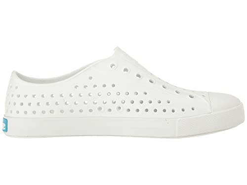 Native Shoes, Jefferson Child, Kids Lightweight Sneaker, Shell White/Shell White, 7 M US Toddler