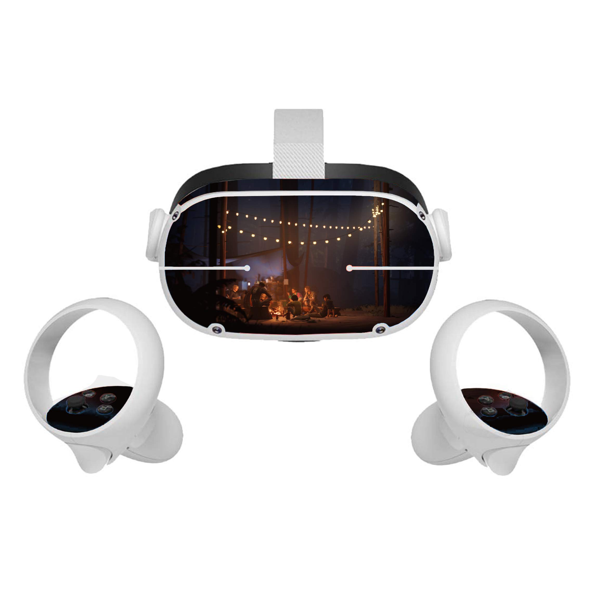 The New Life Video Game Oculus Quest 2 Skin VR 2 Skins Headsets and Controllers Sticker Protective Decal Accessories