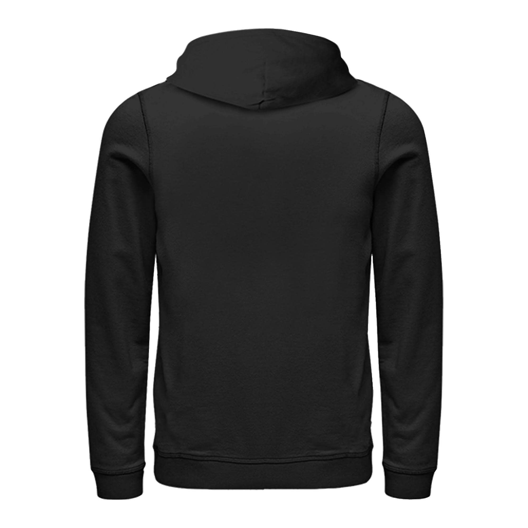 Men's Marvel Punisher Retro Skull Symbol Pull Over Hoodie - Black - 2X Large