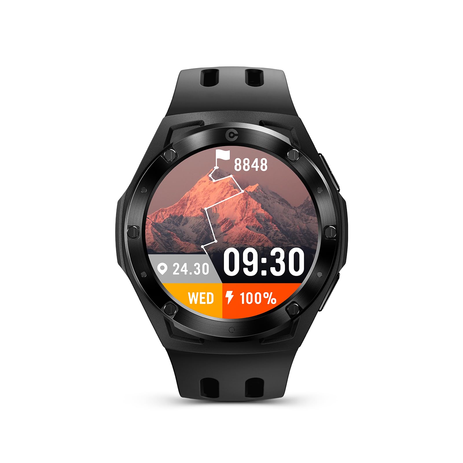 Mentech Xe1 Smartwatch, Lightweight Fitness Tracker with 1.2β Touch Screen, 110 Sport Modes, GPS, Sunlight-Visible, 5ATM Waterproof, 14-Day Battery Life, for Android and iOS Phones
