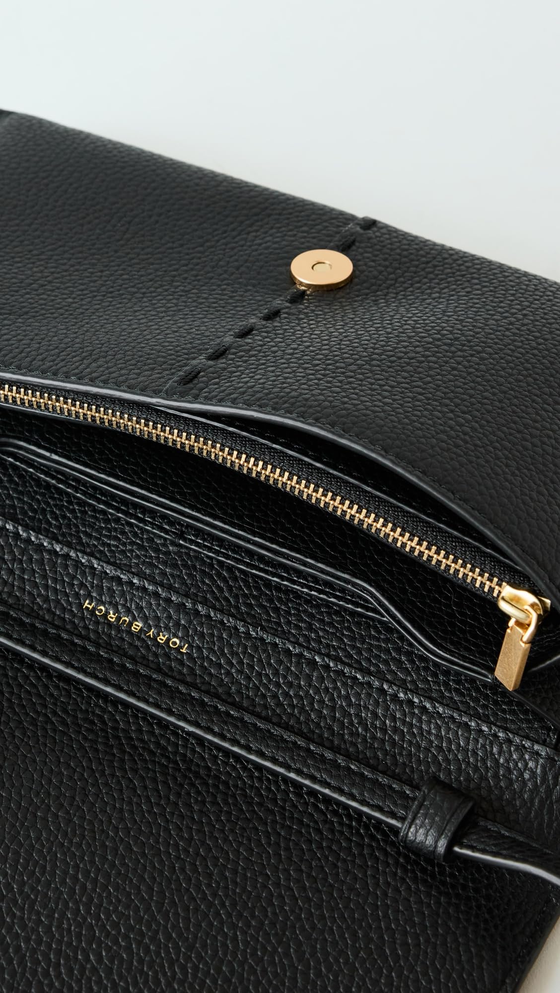 Tory Burch Women's McGraw Wallet Crossbody, Black, One Size