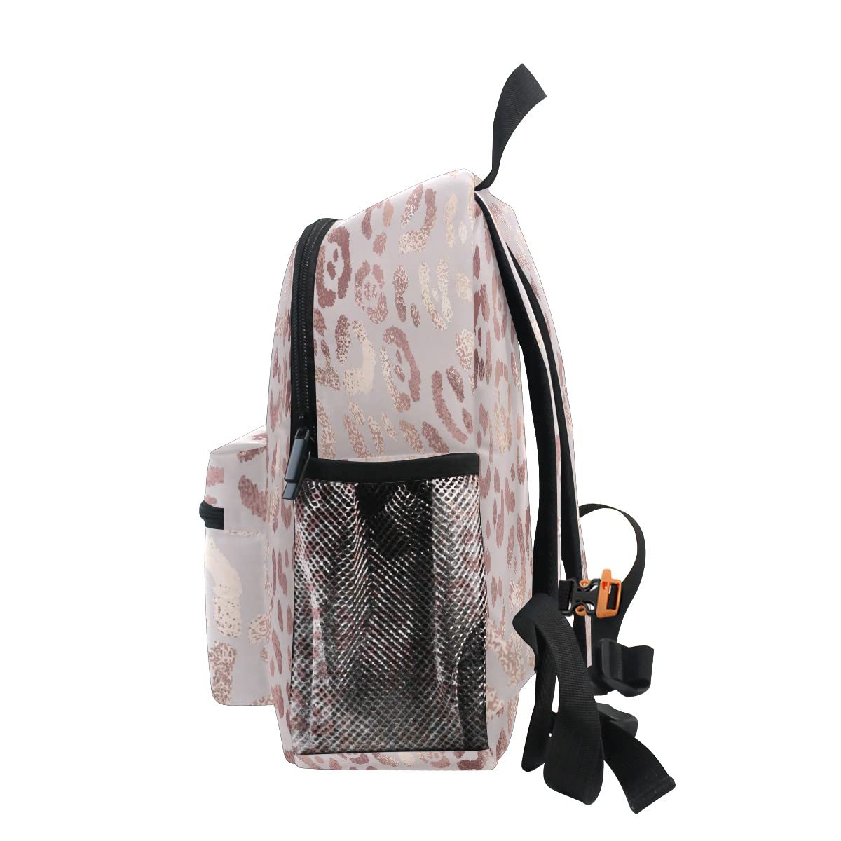 senya Custom Children's Name Toddler Backpack Personalized Leopard Print Cheetah Mini Bag for Baby Girl Boy Age 3-7