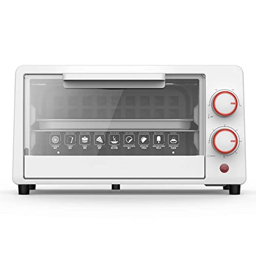 Multifunctional Countertop Flow Toaster Oven, Household Large Capacity 10L Double Layer Baking Electric Oven, Automatic Mini Electric Fryer