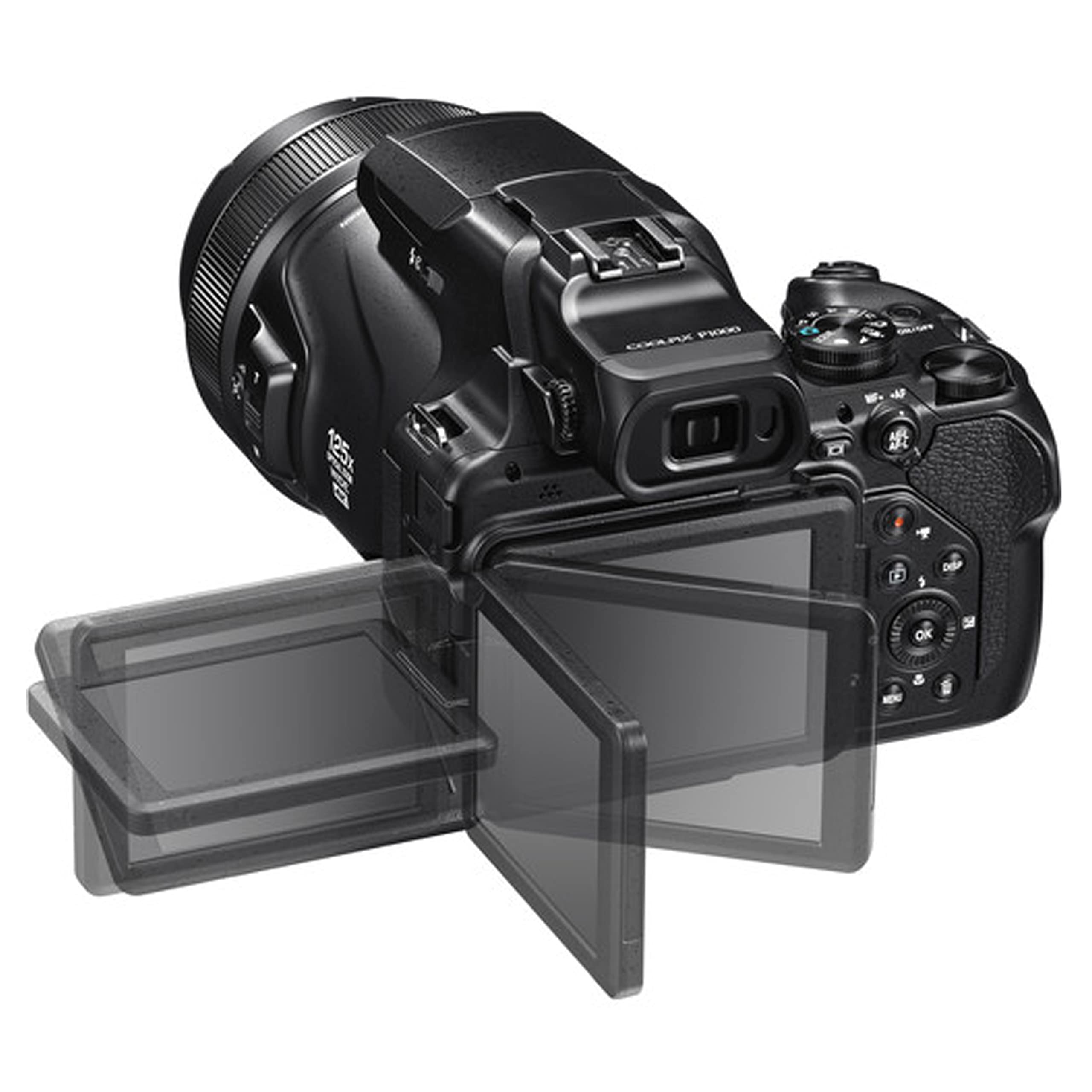 Nikon COOLPIX P1000 16.7 Digital Point and Shoot Camera + 128GB Memory + Case + Filters + 3 Piece Filter Kit + More (24pc Bundle) (Renewed)