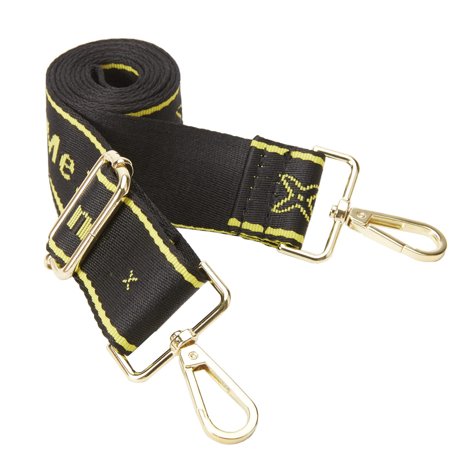 Wide Purse Straps Replacement Crossbody: Adjustable Purse Strap Crossbody 2" Shoulder Strap for Bags