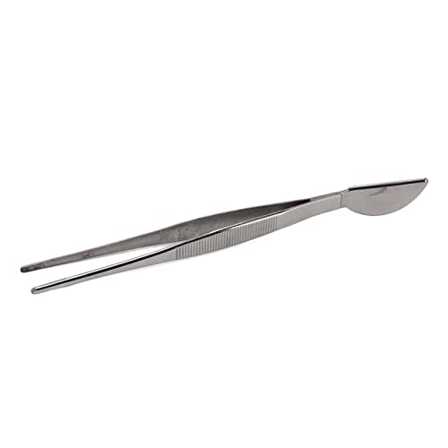 VINGVO Bonsai Tweezers, Edges Bonsai Tweezers Tool Ergonomic Handle Wear Resistant Rust Proof (Straight)