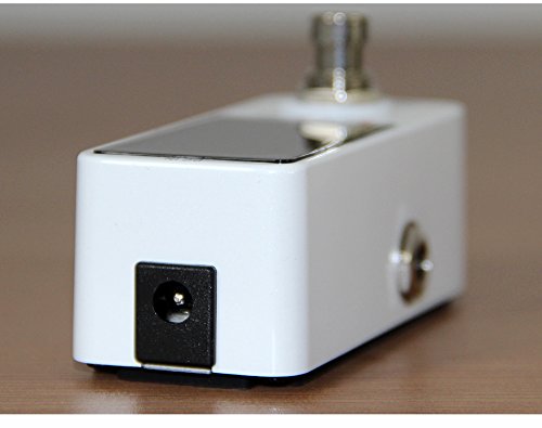 Mooer EQ Effects Pedal, White, 2.25 x 4.25 x 1.75 (Baby Tuner)