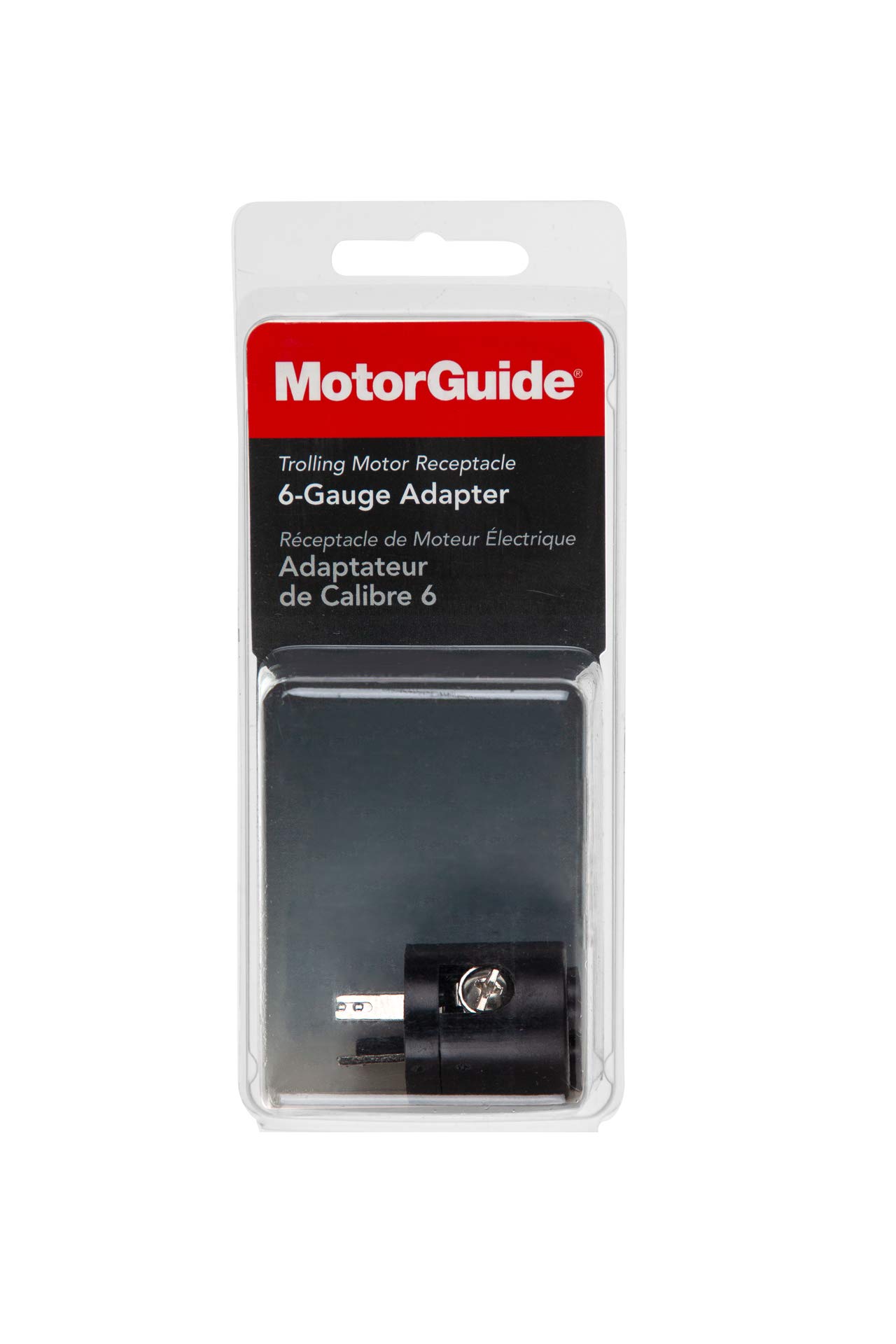 MotorGuide 8M0092067 Trolling Motor Receptacle 6-Gauge Adapter โ Uses 6-Gauge Wire โ for Use with Trolling Motor Receptacle