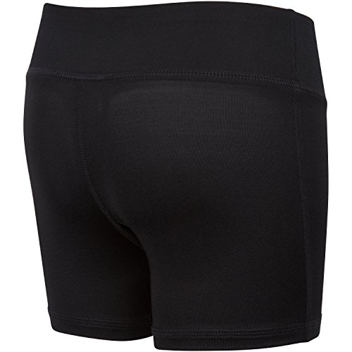 New Balance Girls' Little Performance Bike Short, Black, 5
