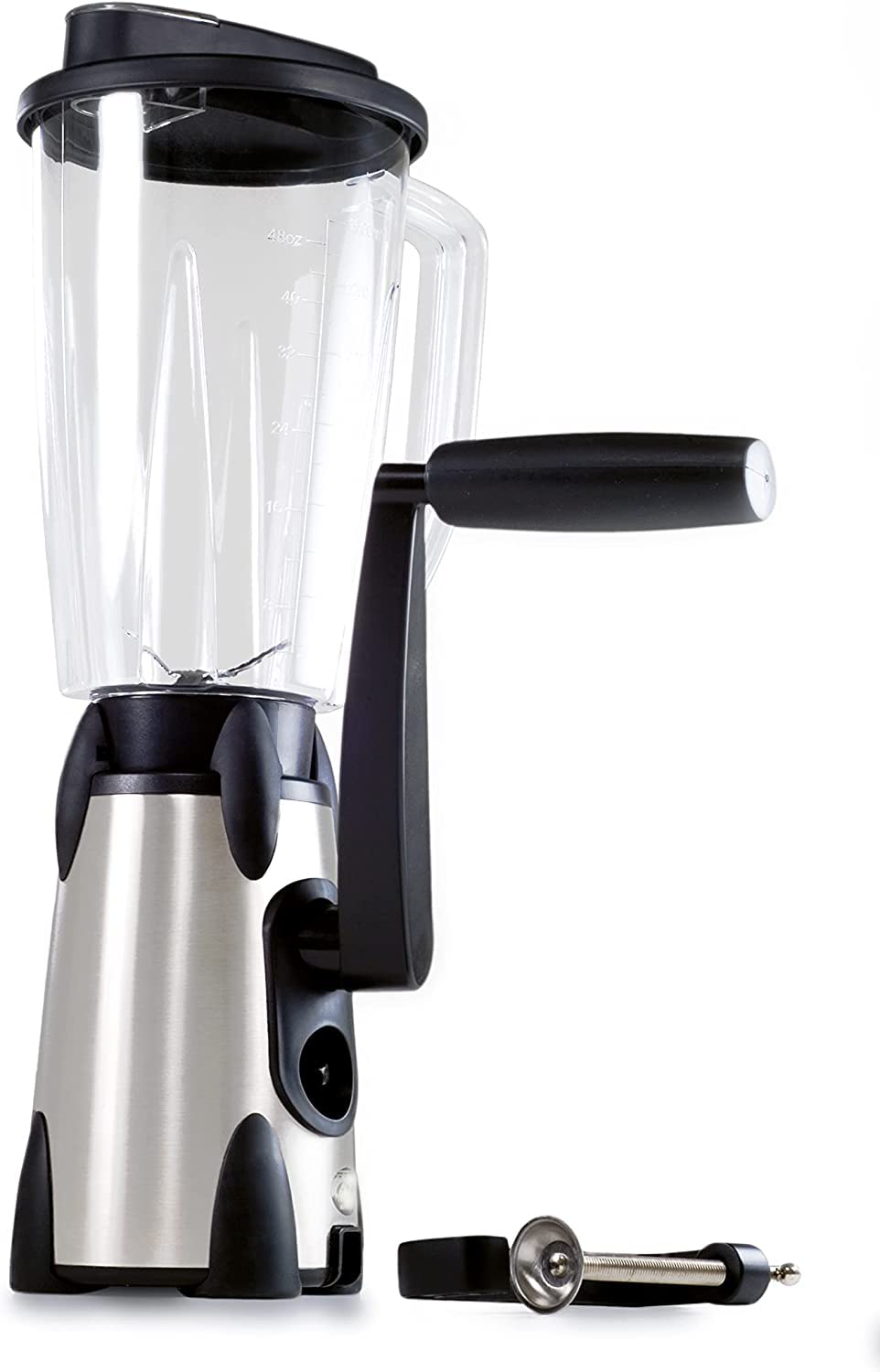 The ultimate vortex blender Camp & Outdoor Vortex Blender, 2- Speed Hand - Cranked Blender Multi, 1500 milliliters, 10.5" x 6.5" x 5.75", weighs 4 lbs.