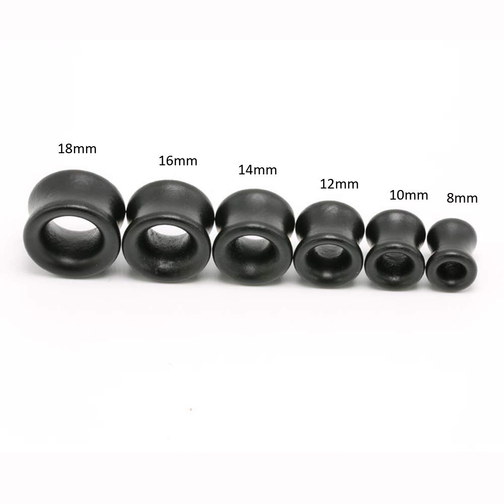 Piercingpops 2 Pairs Wooden Tunnels Ear Gauges Plugs Double Flared Expander for Stretched Ears Piercing Body Jewelry (Gauge=3/4"(20mm))