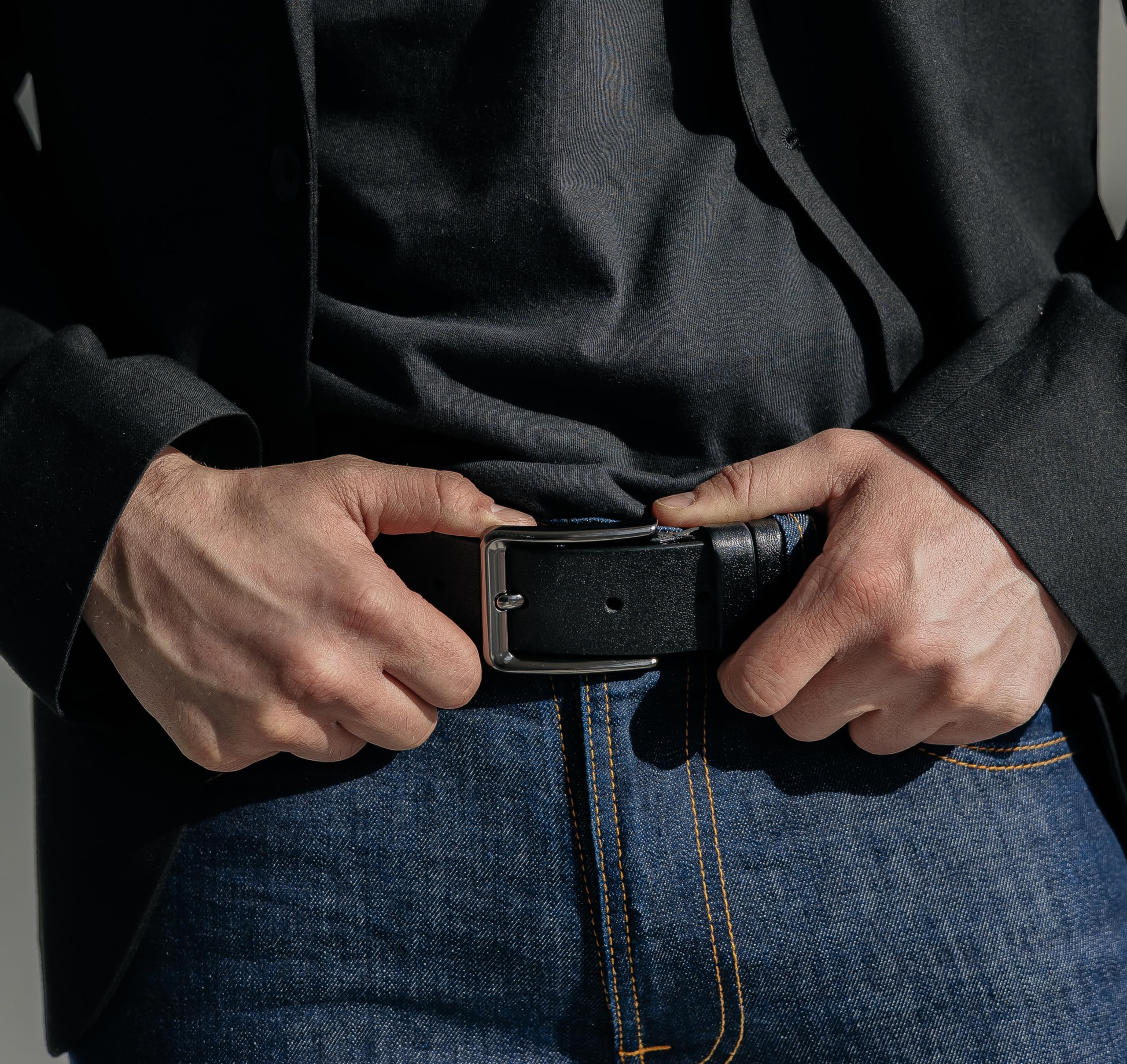 Men's Full Grain Leather Belt