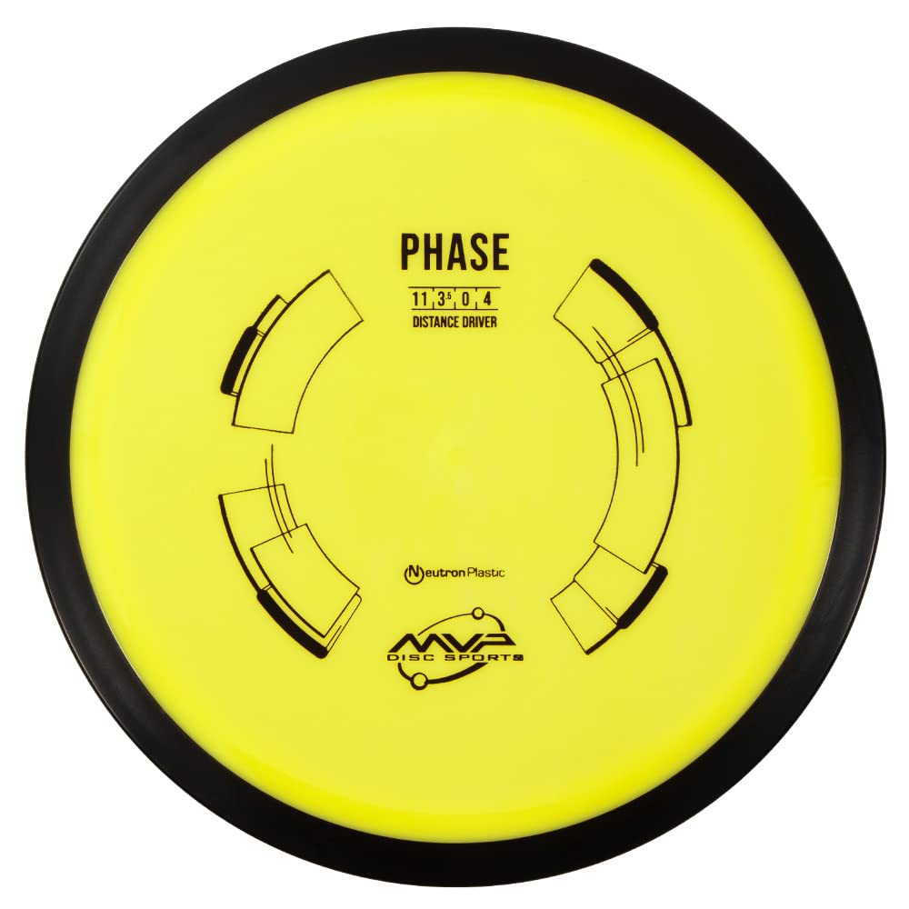 MVP Disc Sports Neutron Phase Disc Golf Distance Driver (165-170g / Colors May Vary)