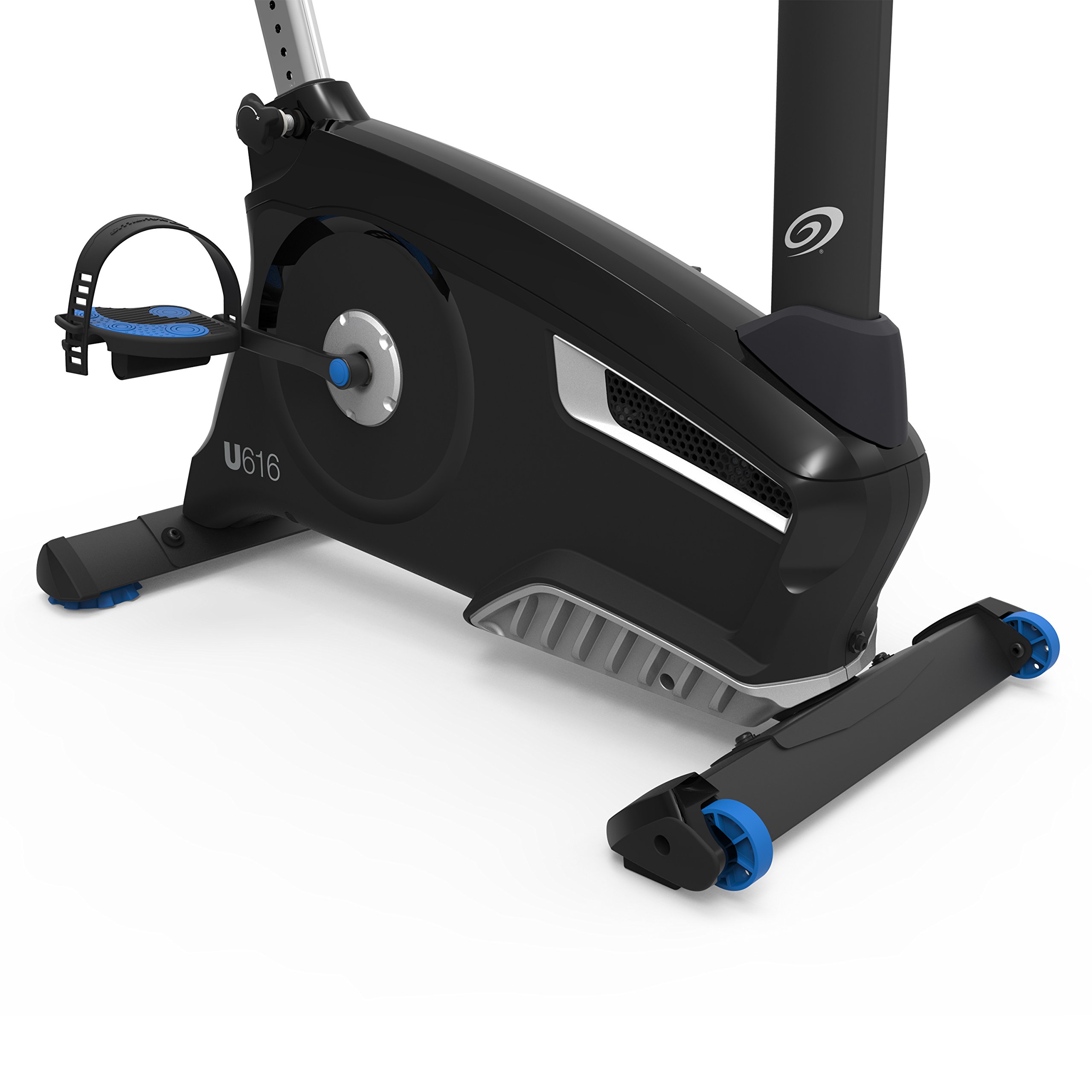 Nautilus U616 Upright Bike, Black