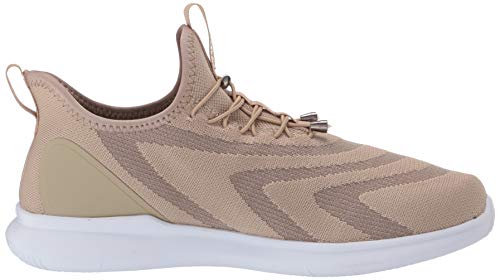 Propét Women's Travelbound Aspect Sneaker, Sand,6 M US