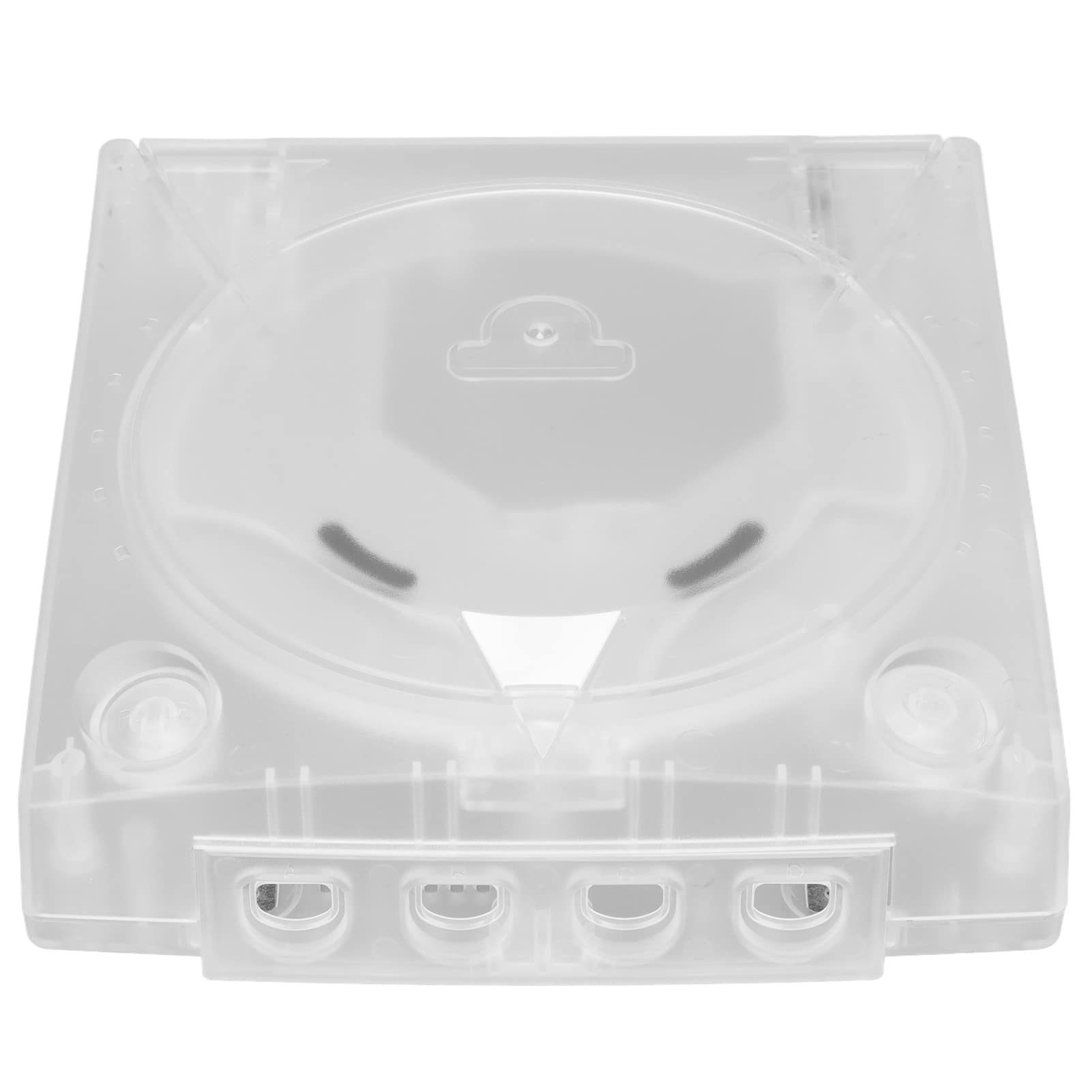 Translucent Plastic Case Shock Absorption Full Protection Heavy Duty Plastic Shell Easy to Remove for Dreamcast DC