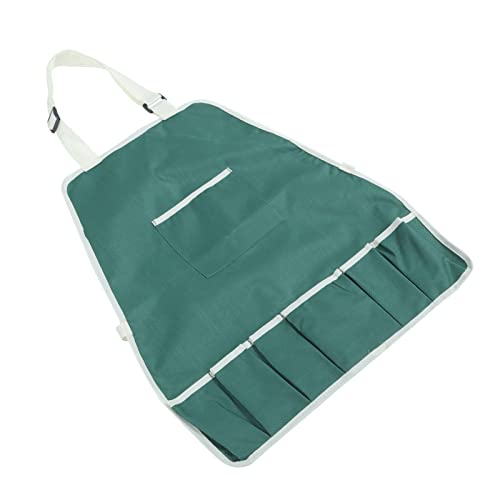 Yardwe Kids Gardening Apron 2PCS Kids Gardening Canvas Apron fruit picking apron toddler working apron with Pockets Gardening