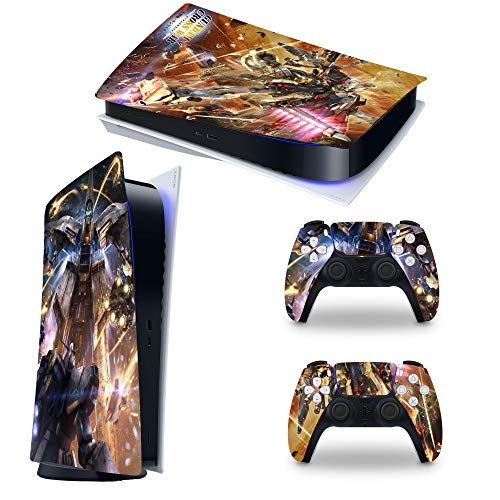 Robot War - PS5 Digital Edition Skin Console - PS5 Digital Edition Controller Skin Cover Vinyl Decal Protective