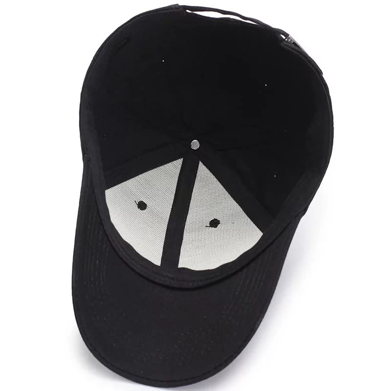 Unisex Breathable Baseball Cap Black