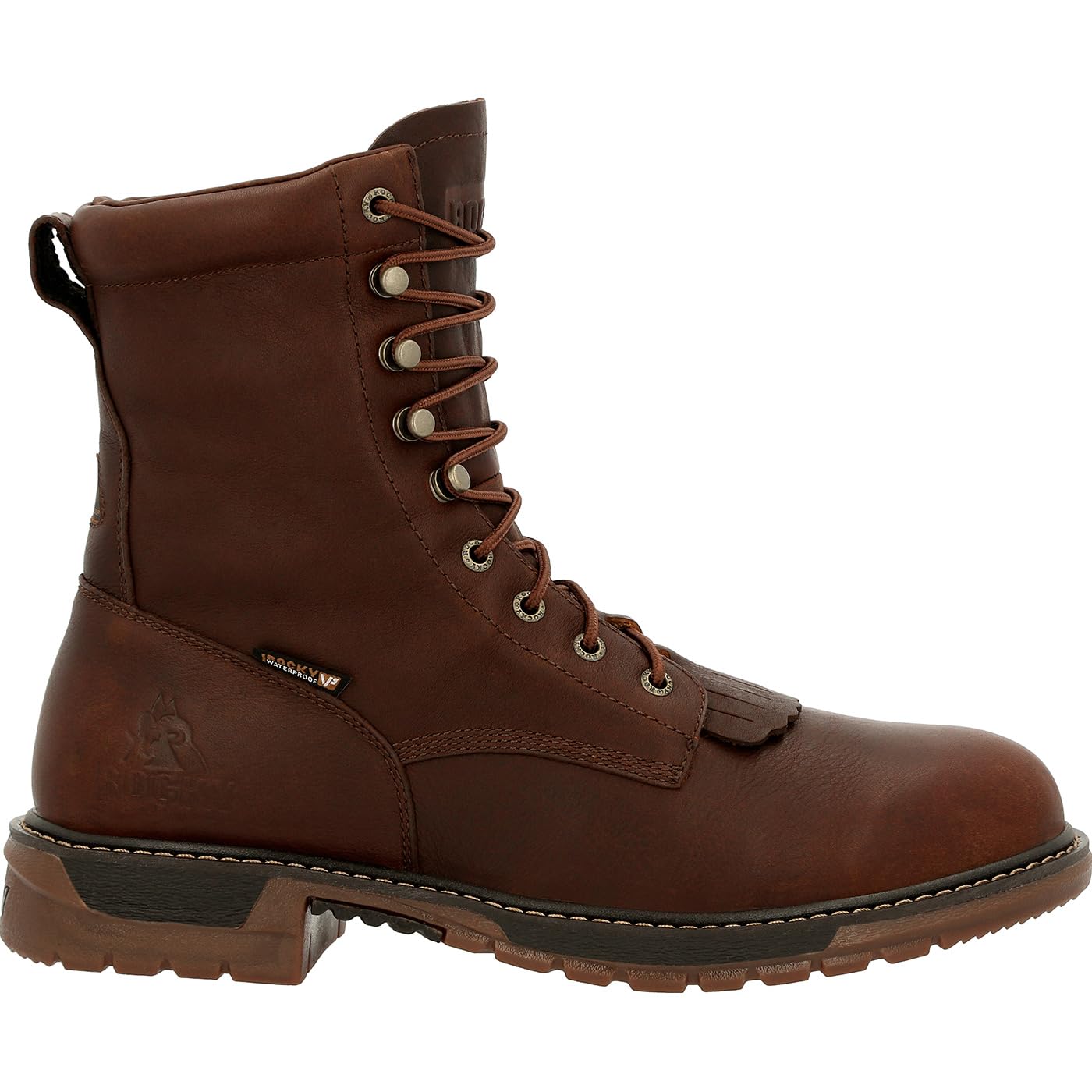 ROCKY Original Ride FLX Lacer Waterproof Western Boot Size 10(M)