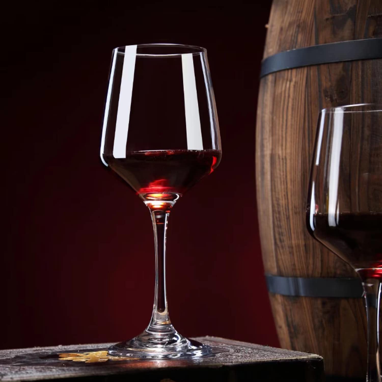 Ufrount Red Wine Glasses Set of 12,11 OZ Classic White Wine Glass with Stem,Elegant Long Stemware Red Wine or White Wine Glassware for Restaurant and Party