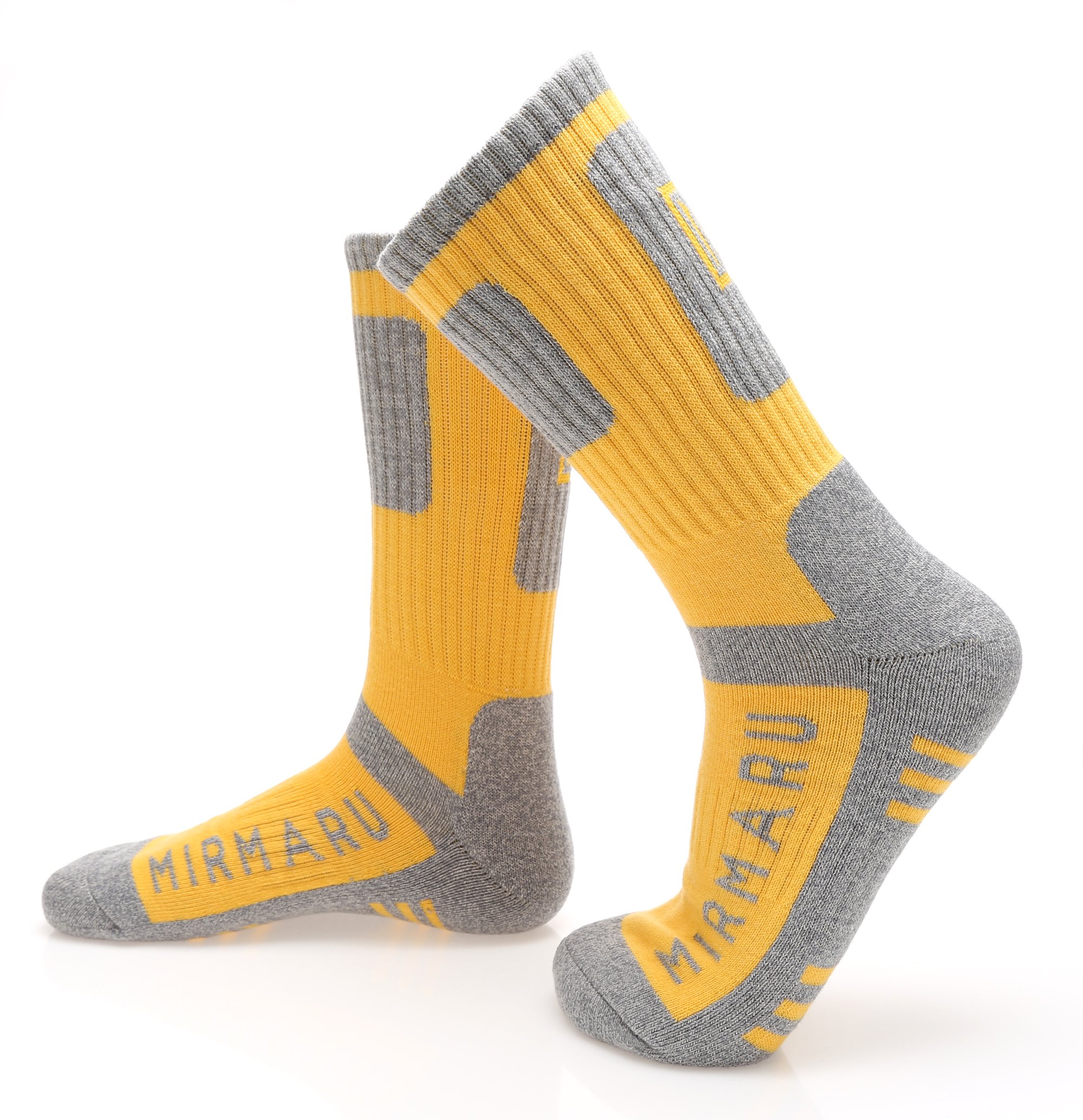 MIRMARU Women's 5 Pairs Multi Performance Outdoor Sports Hiking Trekking Crew Socks (M213FM)