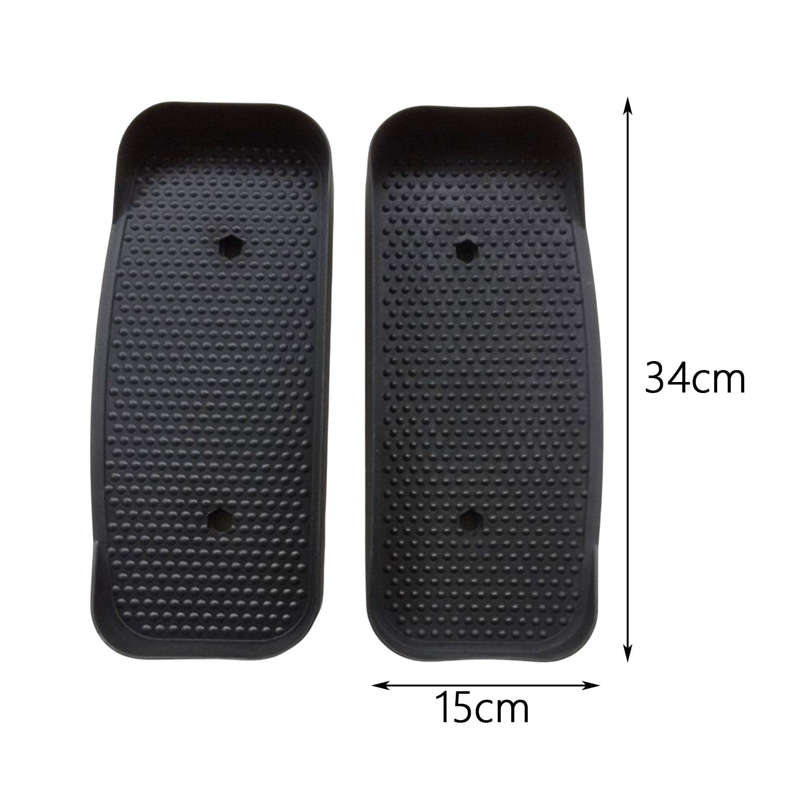 Universal Elliptical Machine Pedals Easy to Install Trainer Pedal Non Slip Elliptical Trainer Pedals for Indoor Exercise Sports Accessories
