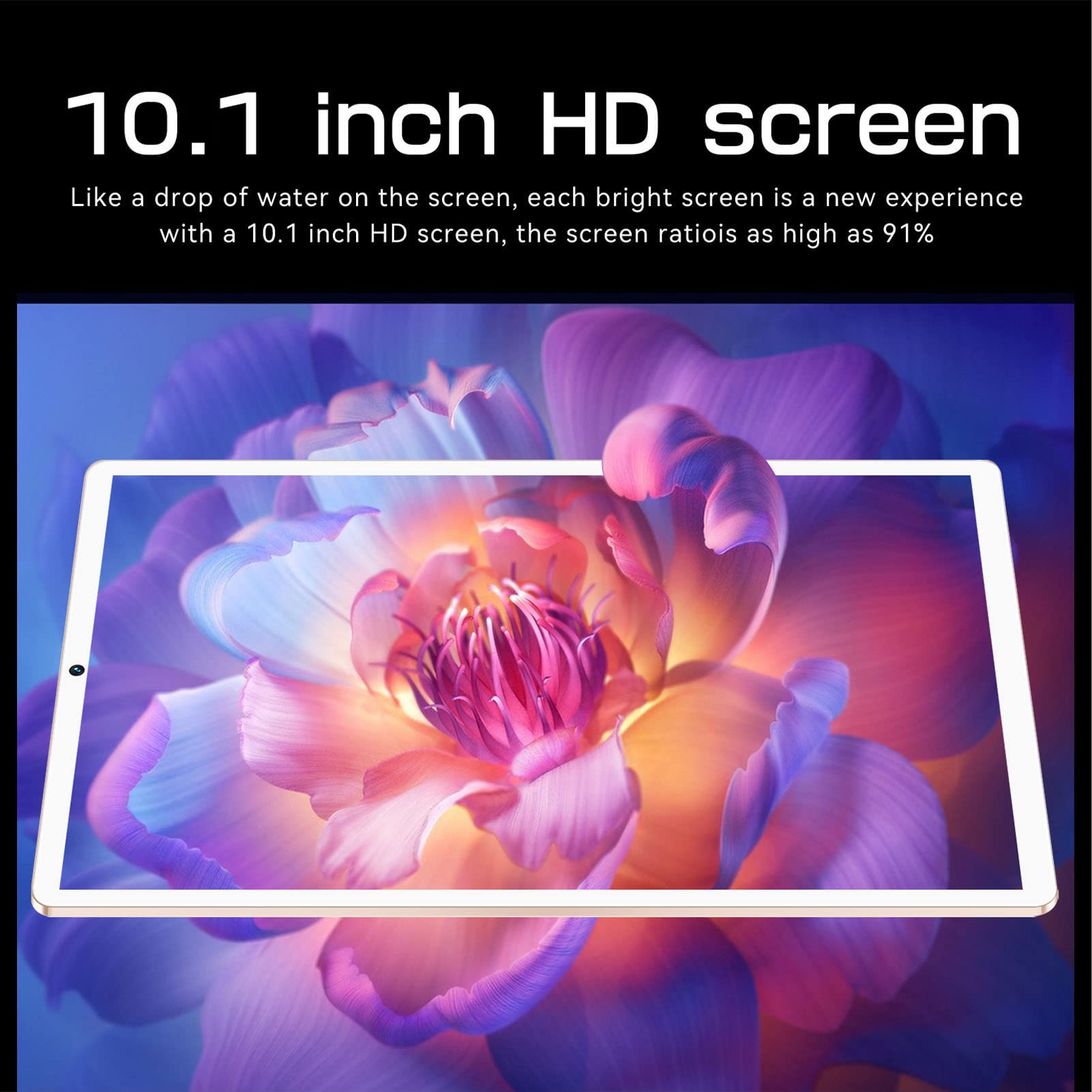 Pssopp Office Tablet, US Plug Business 100β240V HD Tablet 8800mAh (Blue)