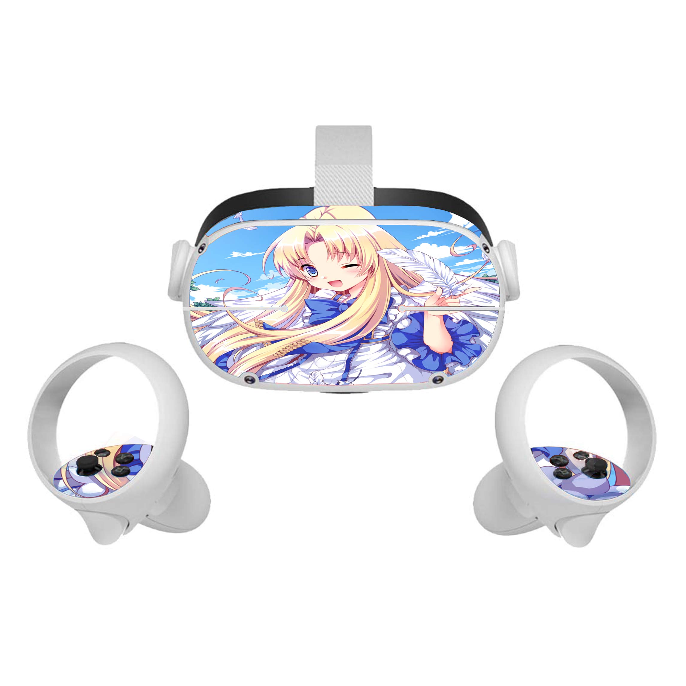 The Shield Hero Anime Oculus Quest 2 Skin VR 2 Skins Headsets and Controllers Sticker Protective Decal Accessories