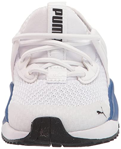 PUMA Kids Pacer Future Slip On Sneaker, White-High Risk Red, 6 US Unisex Toddler