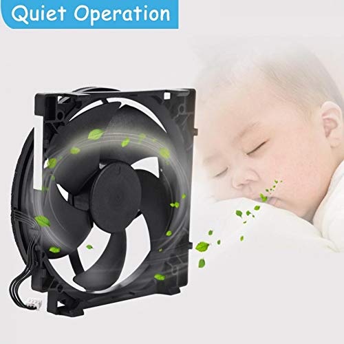Silent Portable Fast Heat Dissipation Dustproof Cooling Fan Compatible with Xbox One(xbox one x)