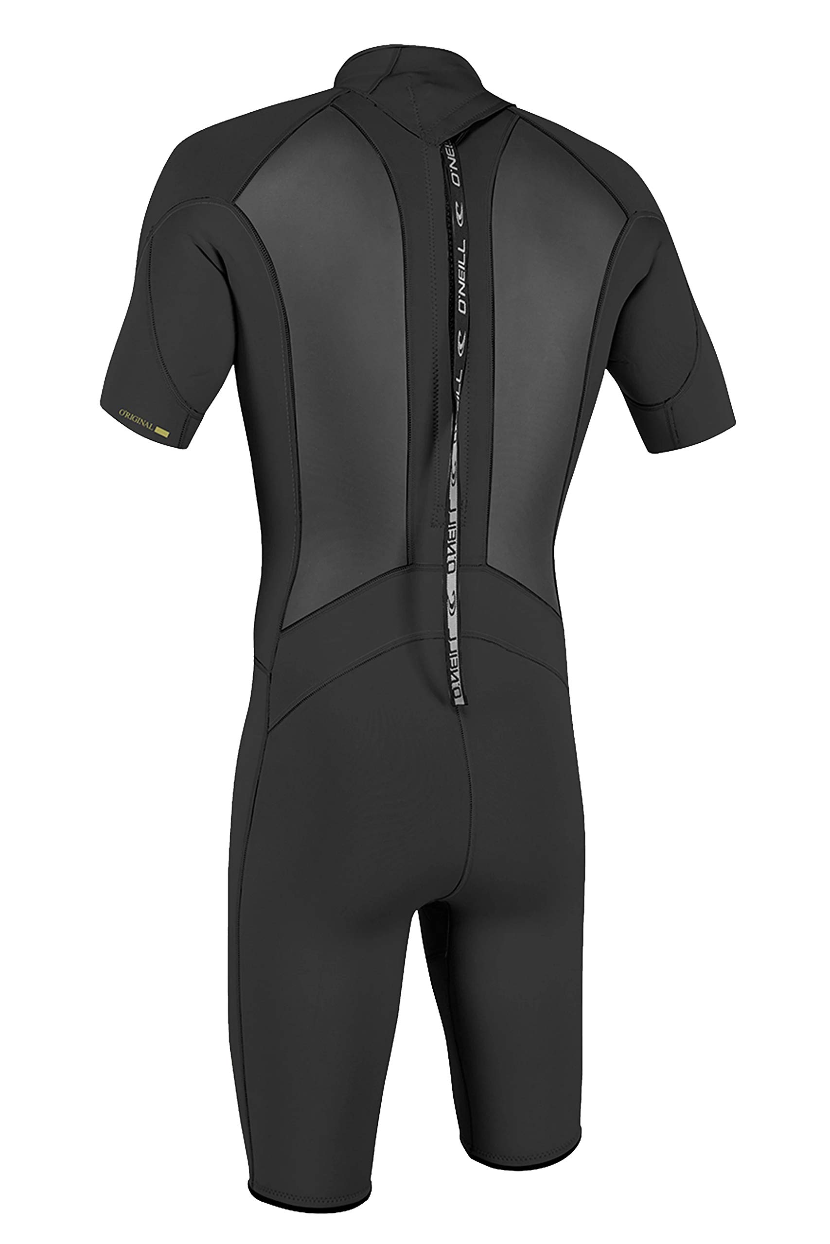 O'Neill Men's O'riginal 2mm Short Sleeve Spring Wetsuit, Black, X-Large