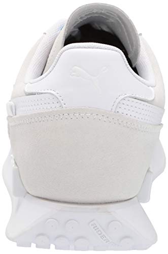 PUMA mens Future Rider X Cloud9 Sneaker, Puma White, 9 US