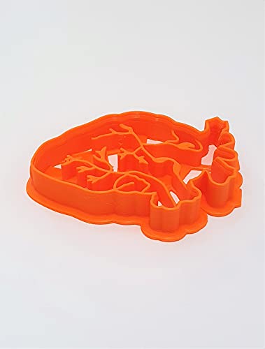 T3D Cookie Cutters Human Heart Cookie Cutter, Suitable for Cakes Biscuit and Fondant Cookie Mold for Homemade Treats, 3.56 in x 2.86 in x 0.55 in